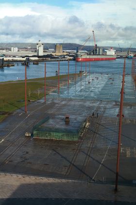 Titanic Slipway Titanic Belfast Editorial Stock Photo - Stock Image ...