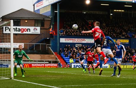 Bristol Citys Joe Bryan Forces Save Editorial Stock Photo - Stock Image ...