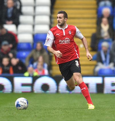 Rotherham Uniteds Danny Lafferty Action During Editorial Stock Photo ...