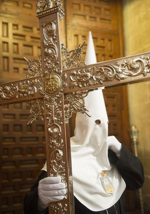 Penitent Brotherhoods Inside Santa Maria Church Editorial Stock Photo ...