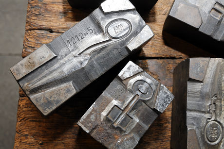 Dies Shaping Tools Forging Scissor Blanks Editorial Stock Photo - Stock ...