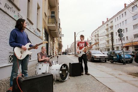 Rock Band Busking Street Editorial Stock Photo - Stock Image | Shutterstock