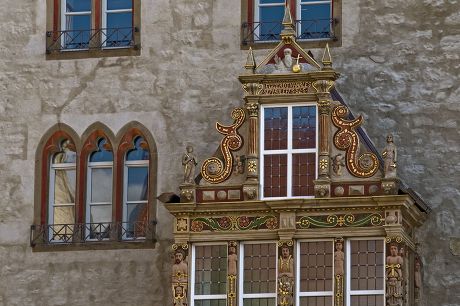 Detail Front Tempelhaus Mansion Market Square Editorial Stock Photo ...