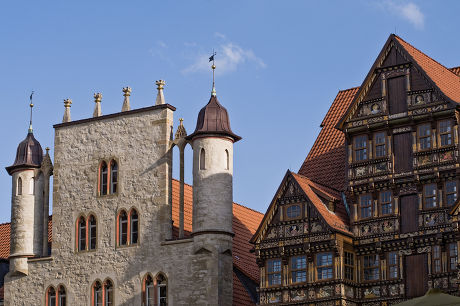 Gable Tempelhaus Mansion Wedekindhaus House Market Editorial Stock ...
