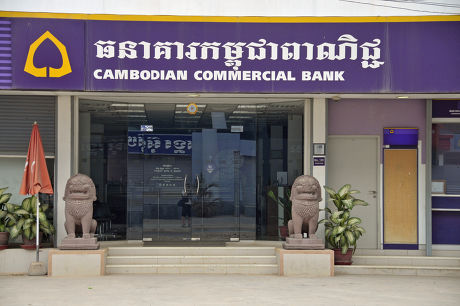 Cambodian Commercial Bank Siem Reap Cambodia Editorial Stock Photo ...