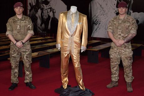 Iconic Gold Suit Worn By Elvis Editorial Stock Photo - Stock Image ...