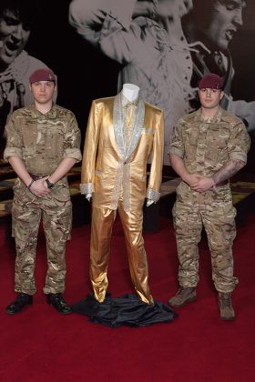 Iconic Gold Suit Worn By Elvis Editorial Stock Photo - Stock Image ...
