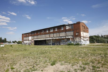 Derelict Factory Building Alt Stralau Glassworks Editorial Stock Photo ...