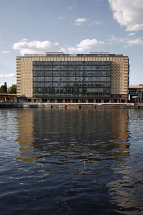 Universal Music Building Restored Storehouse Osthafen Editorial Stock ...