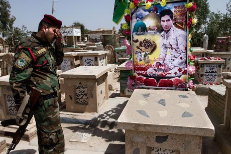 Fighter Shia Imam Ali Alkataib Brigade Editorial Stock Photo - Stock ...