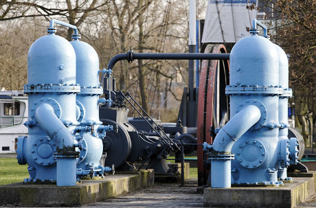 Twin Piston Pumps Historic Steam Engine Editorial Stock Photo - Stock ...