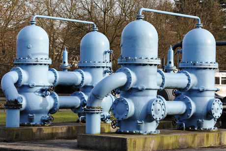 Twin Piston Pumps Historic Steam Engine Editorial Stock Photo - Stock ...