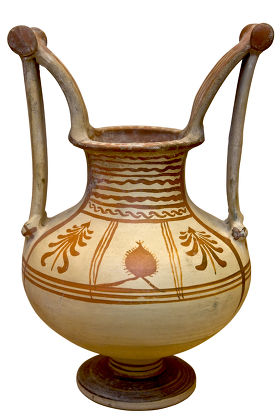 Ancient Pottery Messapia 600 Bc Editorial Stock Photo - Stock Image ...