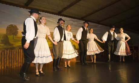 Folklore Dance Group Domjan Dancing Csarda Editorial Stock Photo ...