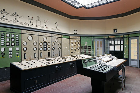 Control Center Museum Power Plant Plessa Editorial Stock Photo - Stock ...