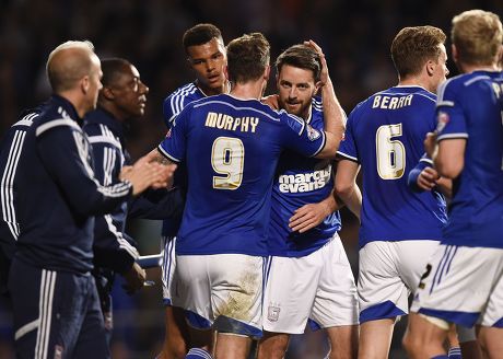 Cole Skuse Ipswich Town Celebrates His Editorial Stock Photo - Stock ...