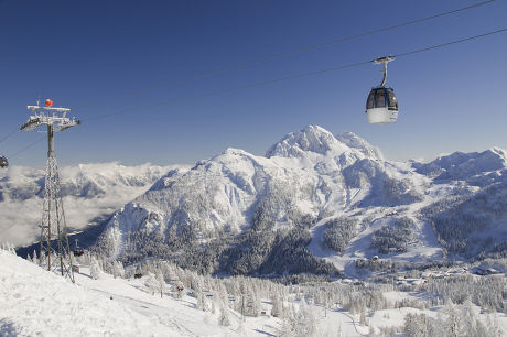Gondola Millennium Express Cable Car Front Editorial Stock Photo ...
