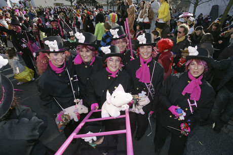 Carnival Fat Thursday Weitersburg Rhinelandpalatinate Germany Editorial ...