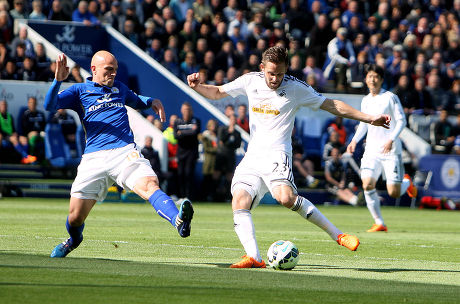 Leicester City vs Swansea City - Barclays Premier League, Britain - 18 ...