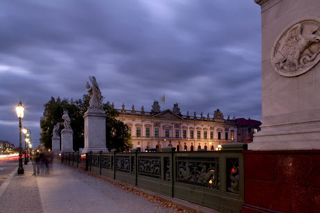 Schlossbruecke Palace Bridge German Historical Museum Editorial Stock ...