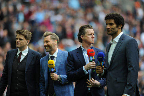 Wembley Stadium Jake Humprey Robbie Savage Editorial Stock Photo ...