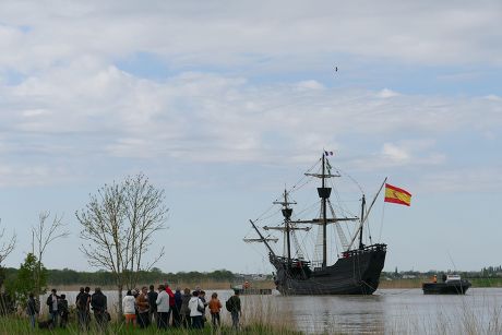 Nao Victoria Replica Spanish Carrack Built Editorial Stock Photo ...