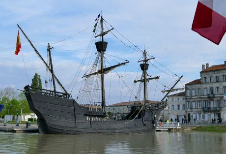 Nao Victoria Replica Spanish Carrack Built Editorial Stock Photo ...