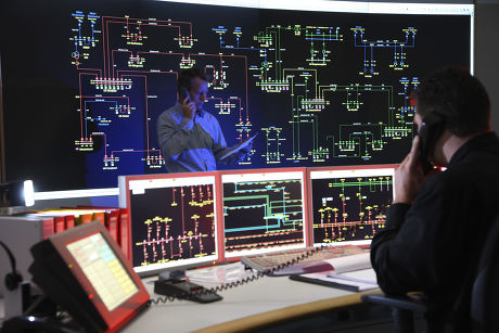 Model Released Power Control Centre Ele Editorial Stock Photo - Stock ...
