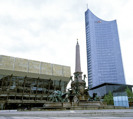 City Multistory Building Mdr Gewandhaus Building Editorial Stock Photo ...