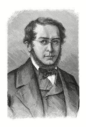 Woodcut Pierre Joseph Proudhon Portrait Editorial Stock Photo - Stock ...