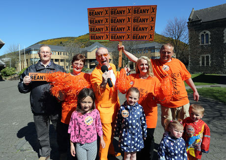 __COUNT__ Captain Beany pre-election campaign, Port Talbot, Wales - 18 ...