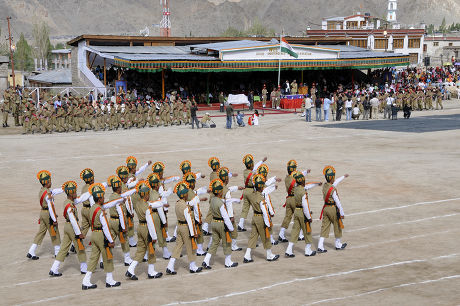 Indian Soldiers Base Camp Kashmir Conflict Editorial Stock Photo ...