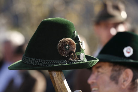 Traditional Hat Leonhardifahrt Feast Day Saint Editorial Stock Photo ...