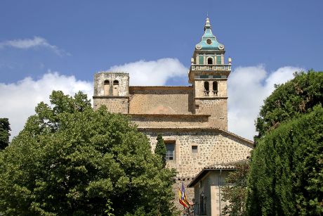 Carthusian Monastery Valldemossa Residence Chopin Und Editorial Stock ...