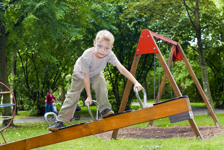 Model Released Boy Six Years Clambering Editorial Stock Photo - Stock ...