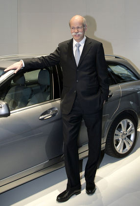 Dieter Zetsche Ceo Daimler Ag Standing Editorial Stock Photo - Stock ...