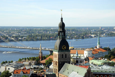 View St Peters Church Sv Petera Editorial Stock Photo - Stock Image ...