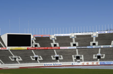 Olympic Stadium Partial View Helsinki Finland Editorial Stock Photo ...