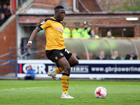 Yan Klukowski Newport County Afc Stretches Editorial Stock Photo ...