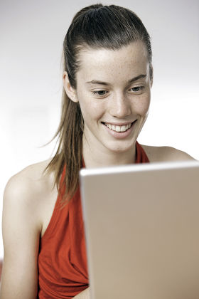 Model Released Teenage Girl Woman 17 Editorial Stock Photo - Stock ...