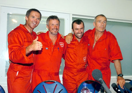 Capsized Atlantic Rowers Mark Stubbs Pete Editorial Stock Photo - Stock ...