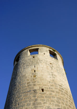 Low Angle View Turret Medieval Grimani Editorial Stock Photo - Stock ...