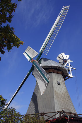 Braaker Mill Historic Windmill Wind Rose Editorial Stock Photo - Stock ...