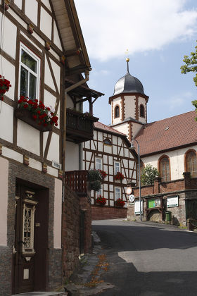 Reformed Church Dermbach Rhoen Thuringia Germany Editorial Stock Photo ...
