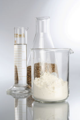 Wheat Flour Laboratory Containers Editorial Stock Photo - Stock Image ...
