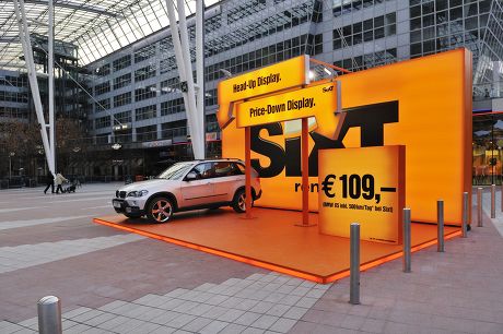 Ad Sixt Car Rental Service Terminal Editorial Stock Photo - Stock Image ...