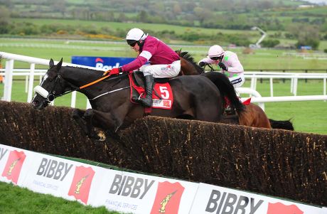 Punchestown Ballyadam Approach David Splaine Jump Editorial Stock Photo ...