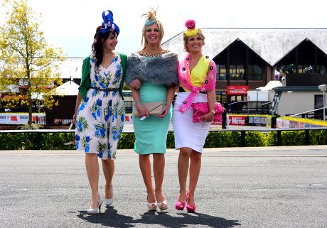 Punchestown Enjoying Races Wendy Louise Kenny Editorial Stock Photo ...
