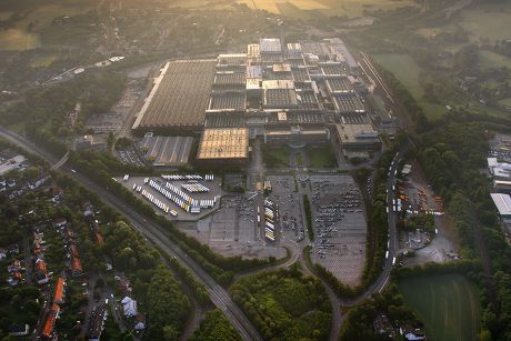 Aerial Photo Opel Factory Opel Werk Editorial Stock Photo - Stock Image ...