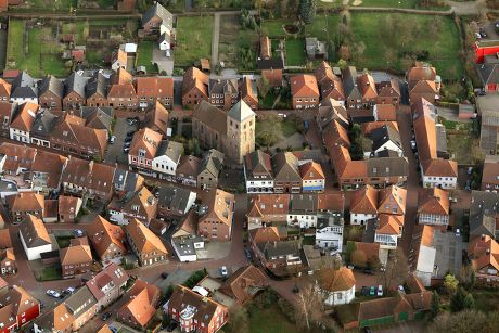 Aerial Photo Schermbeck Ruhr Area North Editorial Stock Photo - Stock ...